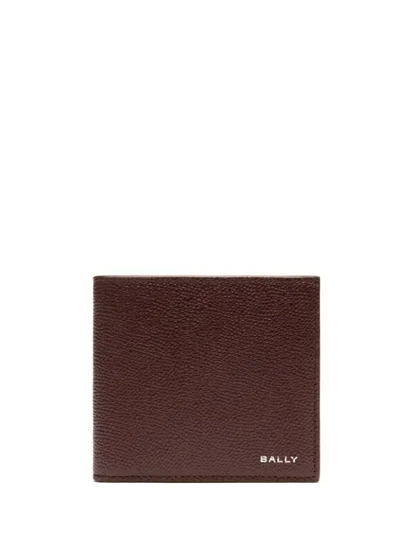 Bally Logo-print Leather Wallet - Brown