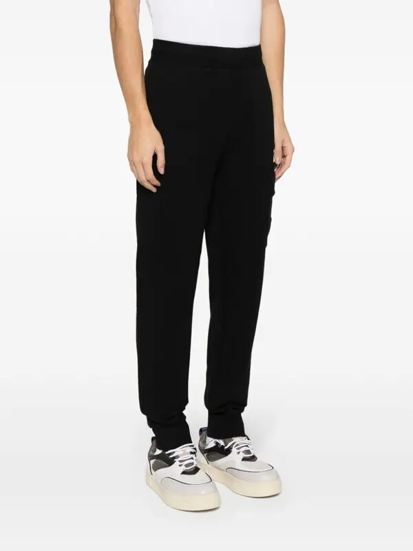 C.P. COMPANY Lens-detail Cargo Trousers - Black