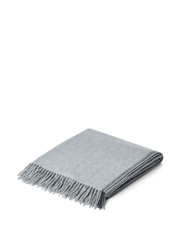 Brunello Cucinelli Cashmere Throw - Grey