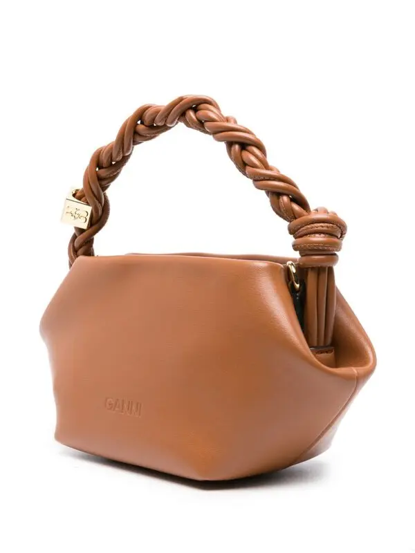 GANNI Mini Bou Leather Shoulder Bag