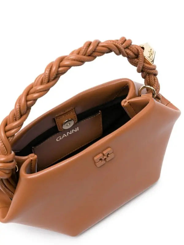 GANNI Mini Bou Leather Shoulder Bag