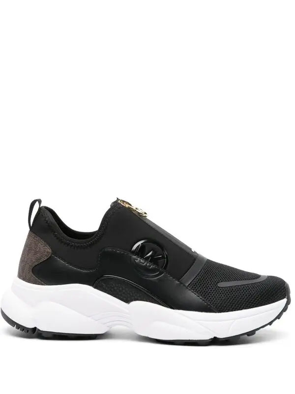 Michael Kors Sami Zip-up Sneakers - Black