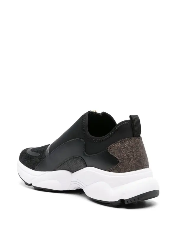 Michael Kors Sami Zip-up Sneakers - Black