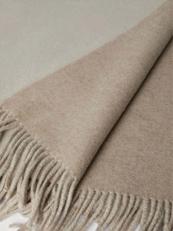 Brunello Cucinelli Cashmere Throw - Neutrals