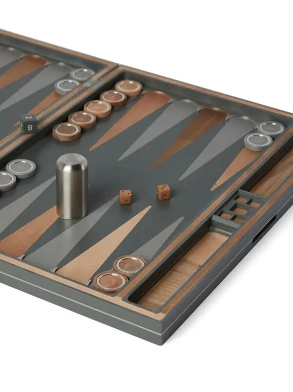 Brunello Cucinelli Wood Backgammon Set
