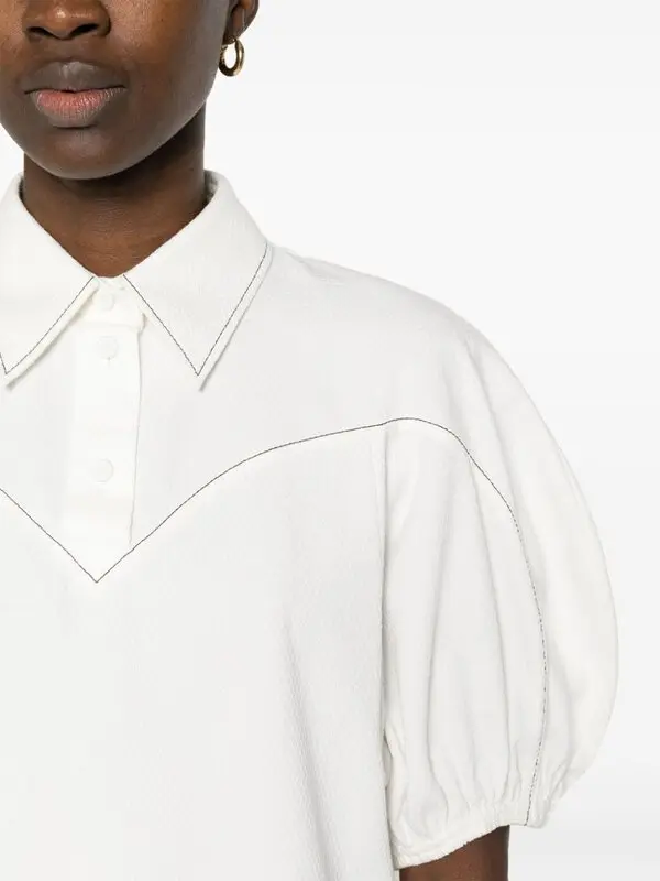 Chloé Patterned Jacquard Blouse