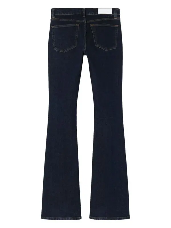 RE/DONE Midrise Baby Bootcut Jeans - Blue