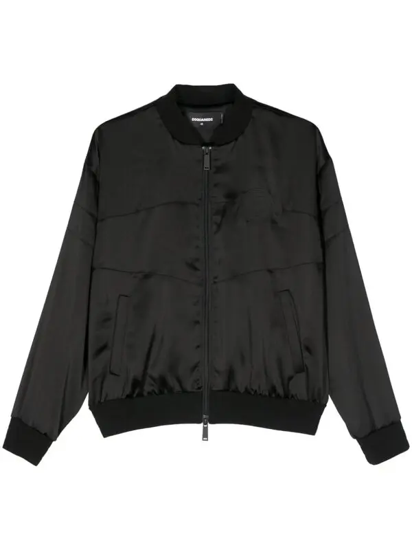 Dsquared2 Satin Bomber Jacket