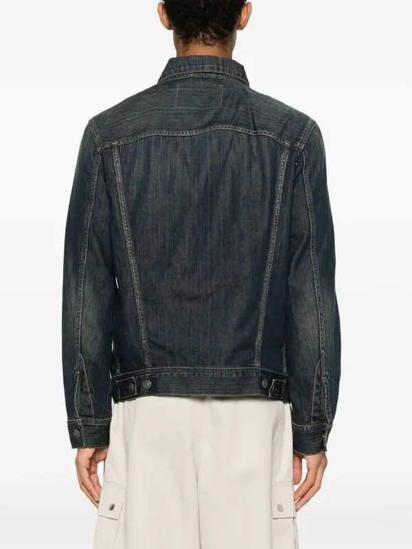 DIESEL® D-barcy Cotton Denim Jacket