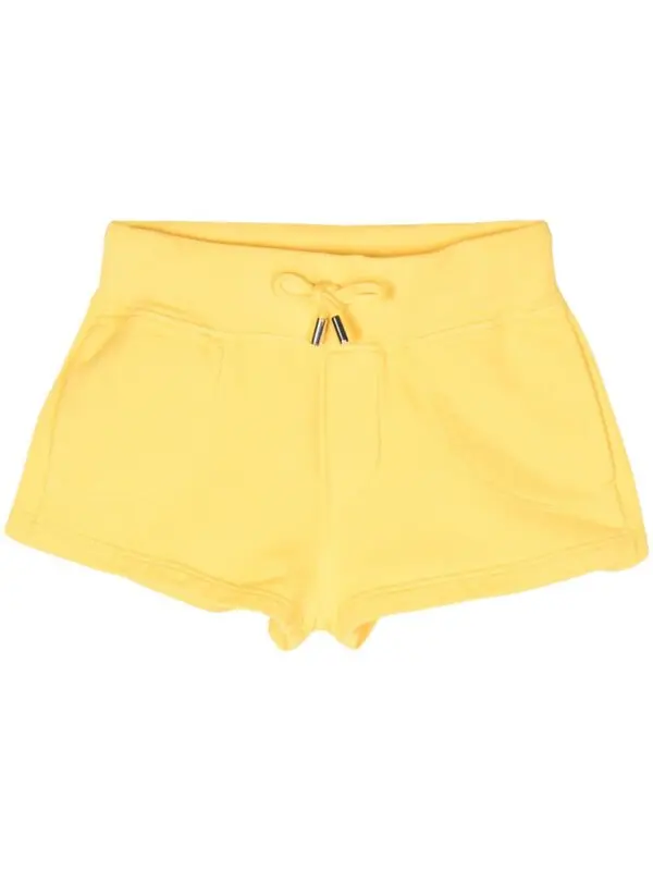 Dsquared2 Cotton Jersey Shorts - Yellow