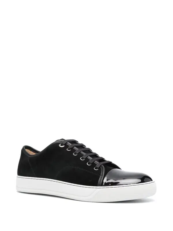 LANVIN Dbb1 Leather Sneakers - Black