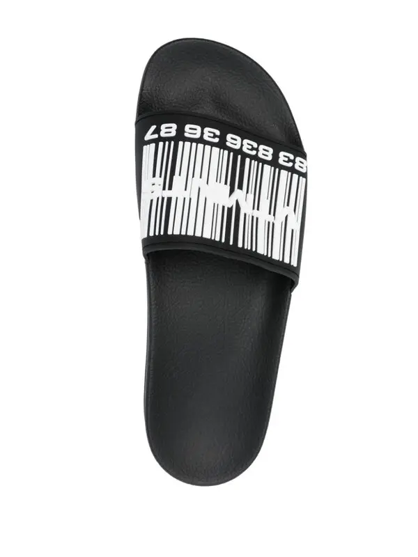 VTMNTS Barcode Appliqué Logo Slides