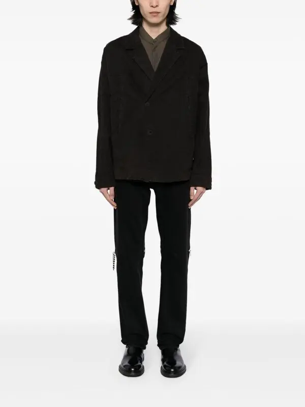 Transit Notched-lapel Off-centre Blazer