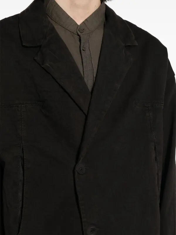 Transit Notched-lapel Off-centre Blazer