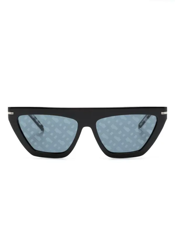 BOSS 1609/s Geometric Sunglasses - Black