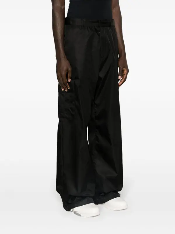 Off-White Wide-leg Cargo Trousers