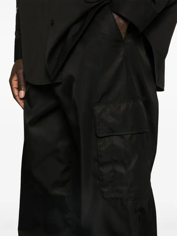 Off-White Wide-leg Cargo Trousers