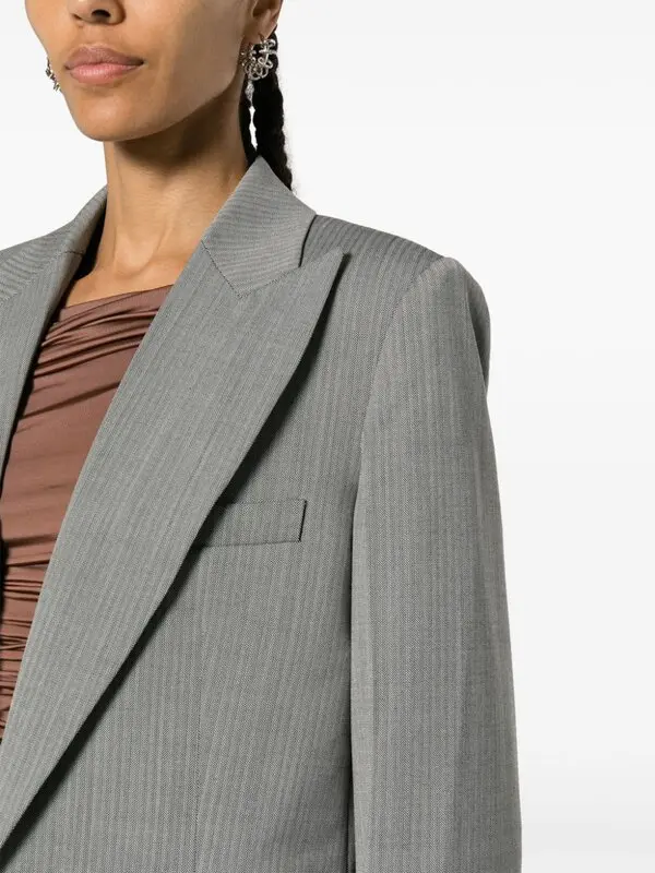 Helmut Lang Peak-lapel Single-breasted Blazer