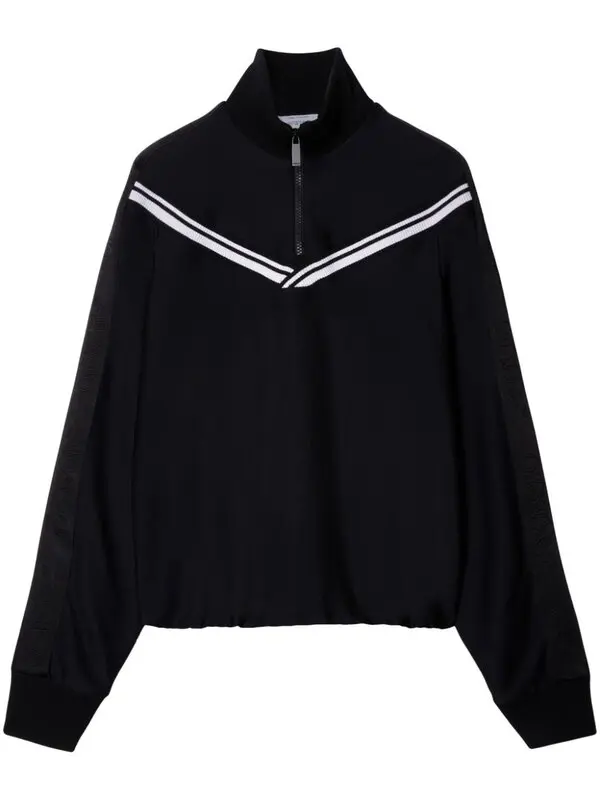 Off-White Logo-band Ribbed Track Jacket