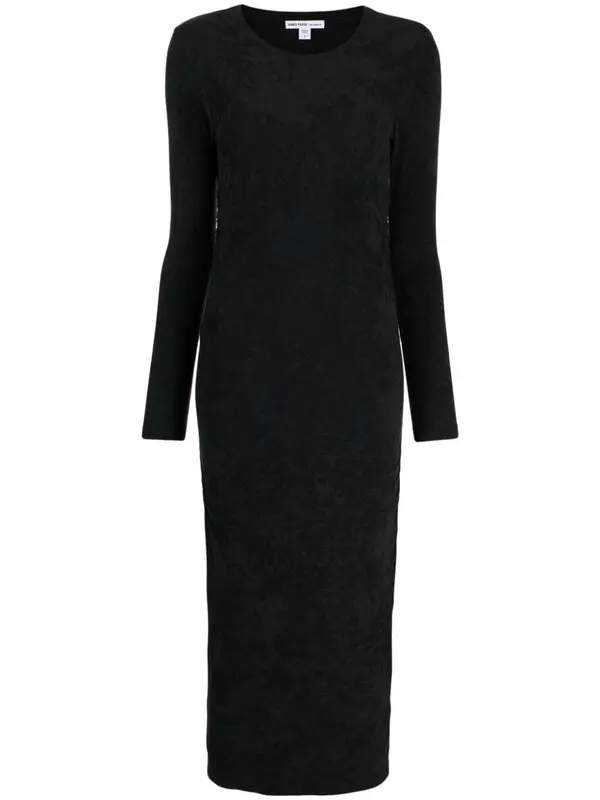 james perse ruched dress Ruched Long Sleeve Dress