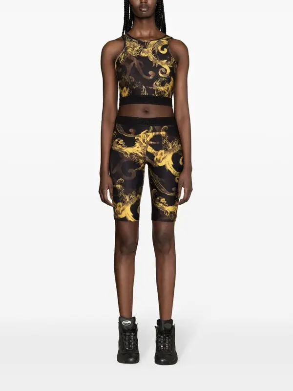 Versace Baroque-print Tank Top