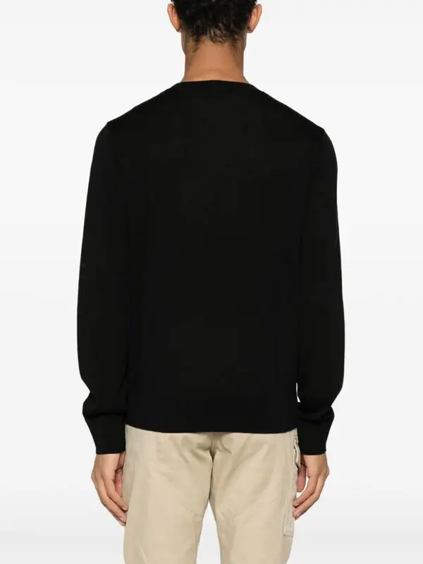 Dsquared2 Virgin Wool Jumper - Black