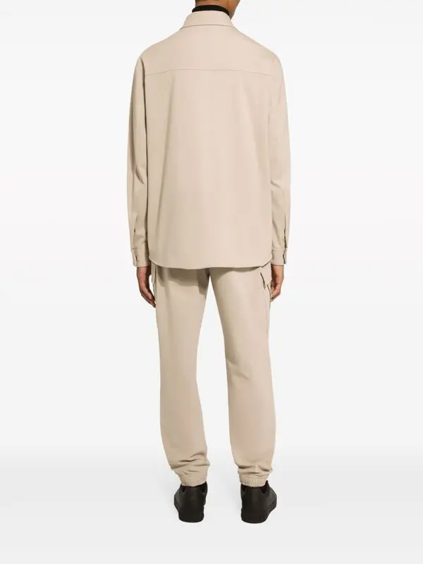 Dolce & Gabbana Logo-appliqué Shirt Jacket
