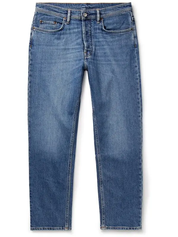 Acne Studios River Slim-fit Tapered Stretch-denim Jeans