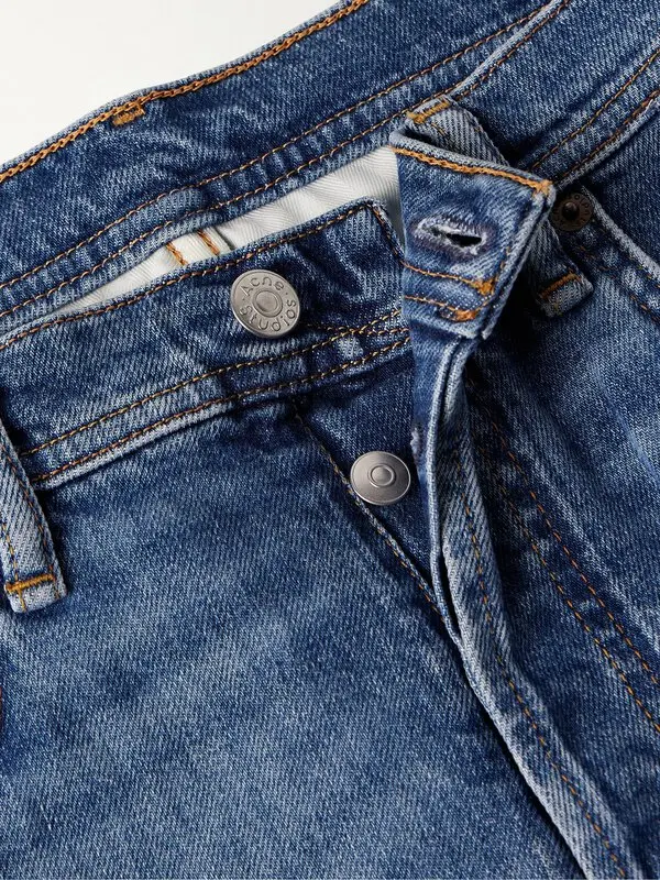 Acne Studios River Slim-fit Tapered Stretch-denim Jeans