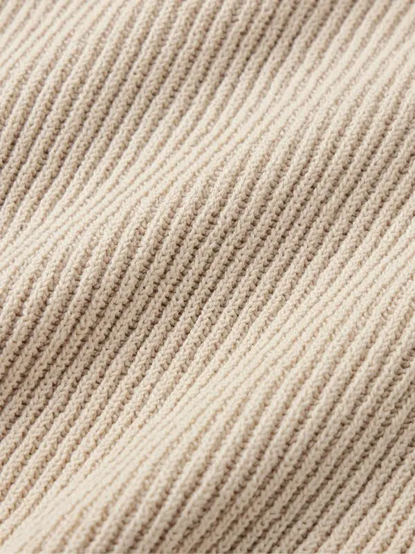 Brunello Cucinelli Ribbed Cotton Sweater