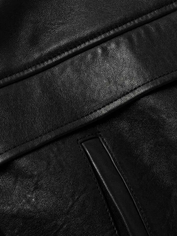 Saint Laurent Leather Jacket