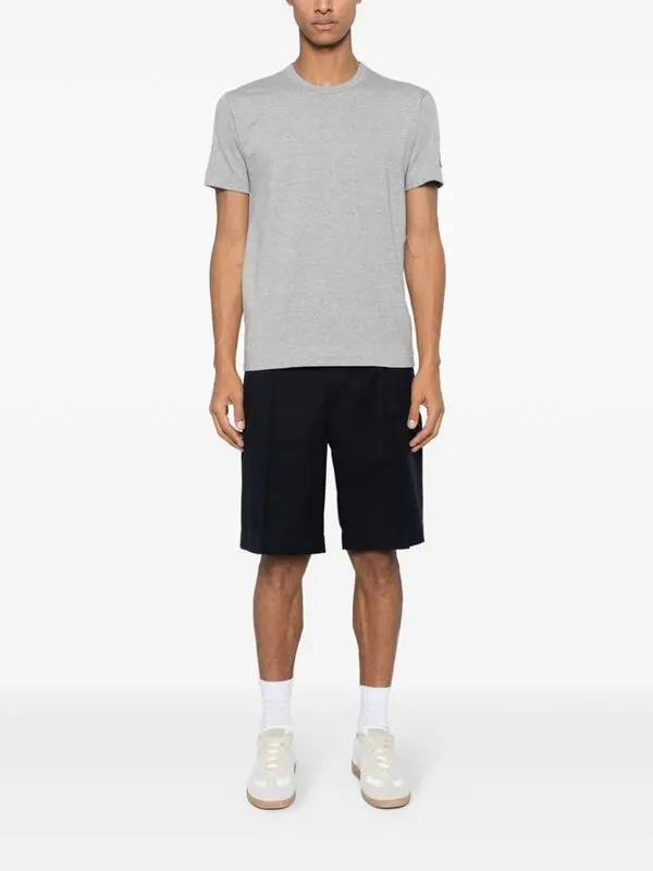 Play Comme Des Garcon X The Artist Invader Pixelated-appliqué T-shirt - Grey