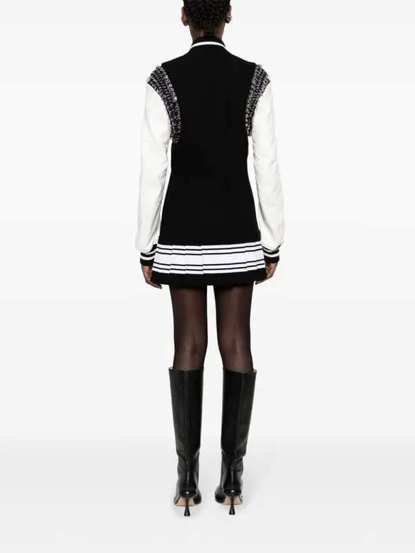 Off-White Embellished Minidress
