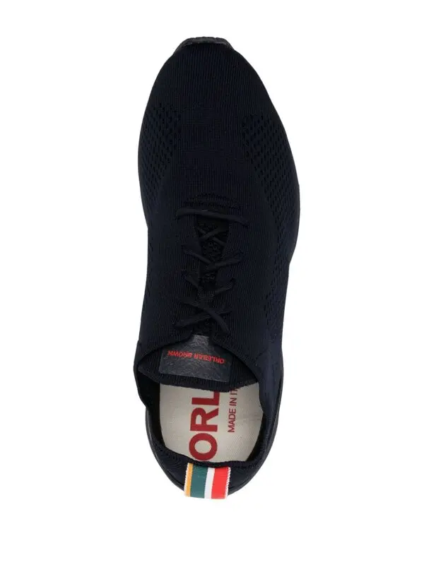 Orlebar Brown Somerled Knitted Sneakers - Blue