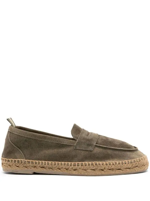 CastaÑer Nacho Suede Espadrilles - Green