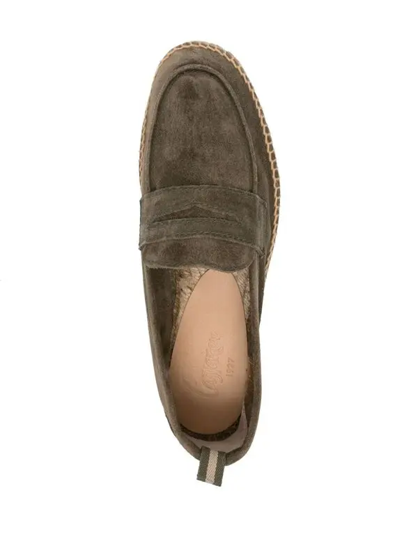 CastaÑer Nacho Suede Espadrilles - Green