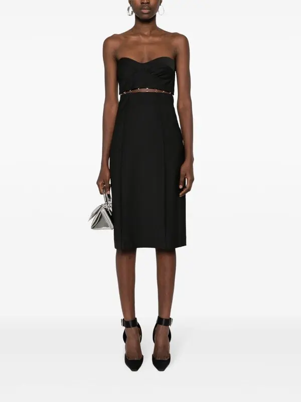 Anna October Bustier-style Twill Set