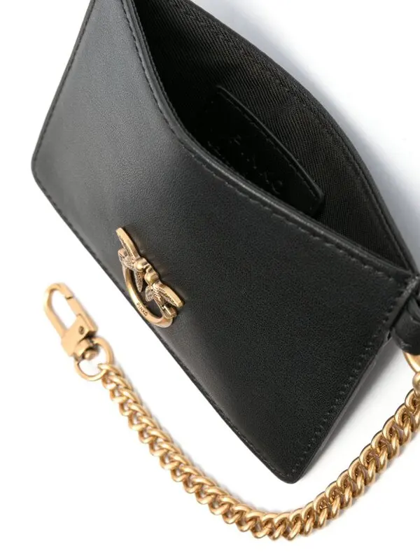 Pinko Logo-plaque Leather Wallet