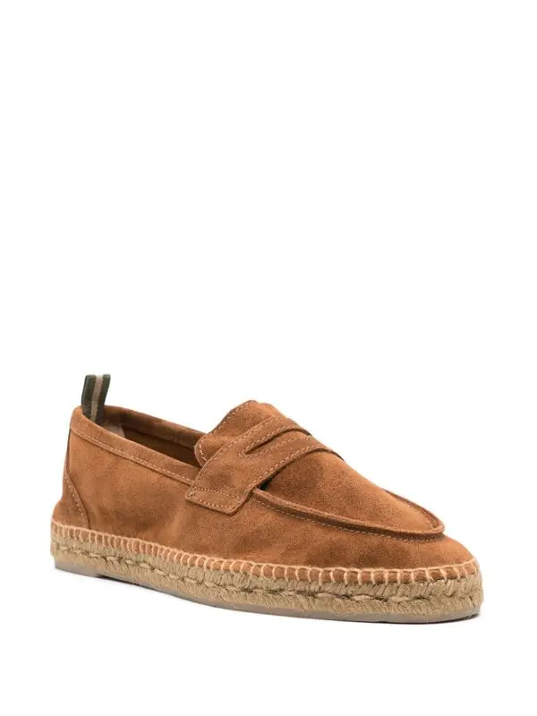 CastaÑer Braided Raffia Espadrilles - Brown