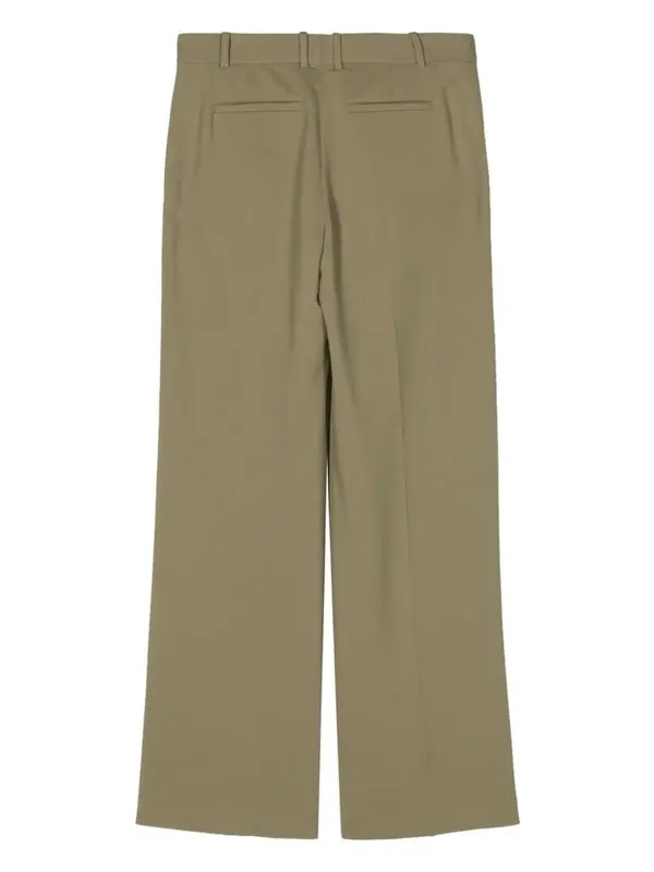 JOSEPH Morissey Tailored Trousers - Green