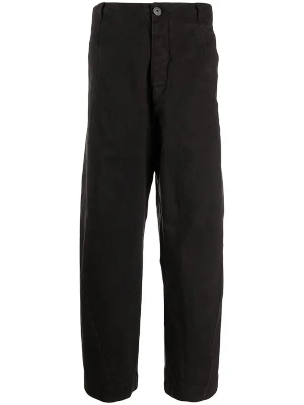 Transit Mid-rise Straight-leg Trousers - Grey