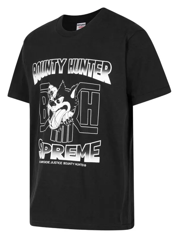 Supreme X Bounty Hunter Wolf T-shirt - Black