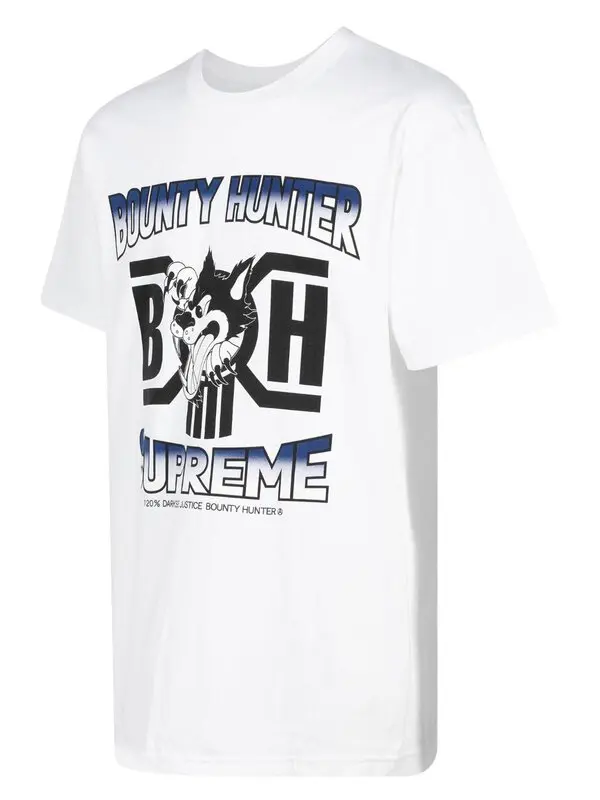 Supreme X Bounty Hunter Wolf T-shirt - White