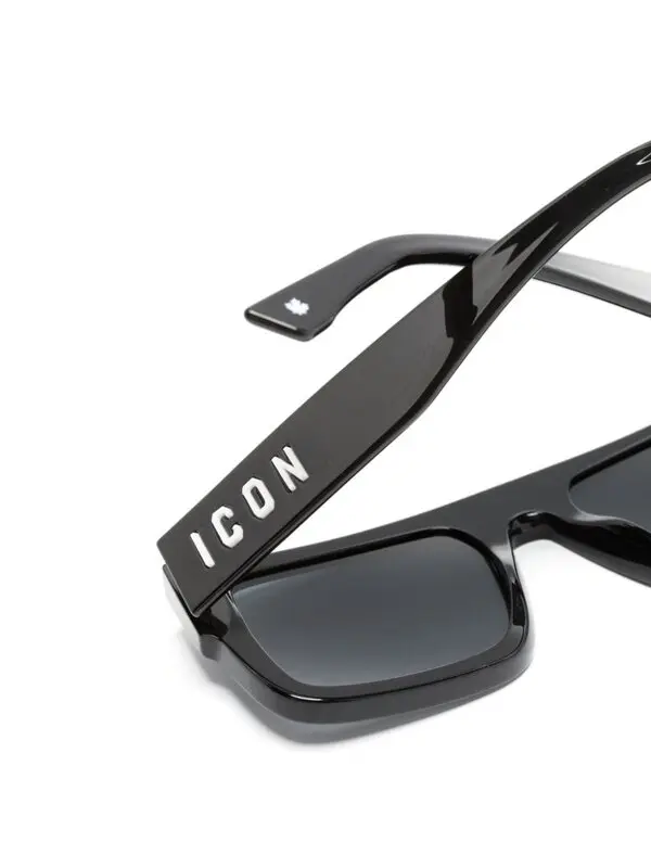 Dsquared2 Icon Square-frame Sunglasses - Black
