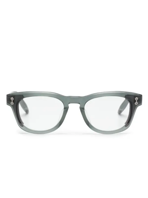 AKONI Orion Square-frame Glasses - Grey