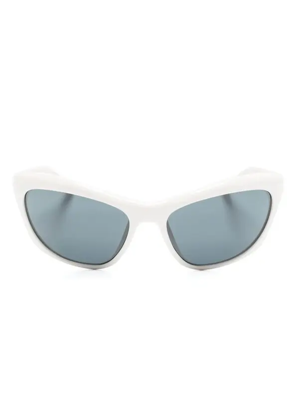 CHIARA FERRAGNI Oval-shape Sunglasses - White