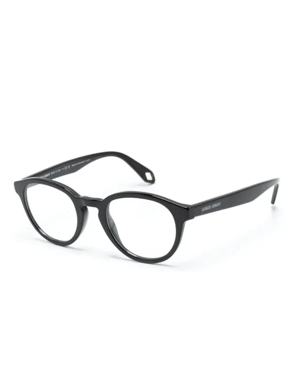 Giorgio Armani Panto Round-frame Glasses