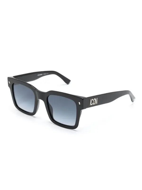 Dsquared2 Logo-plaque Square-frame Sunglasses
