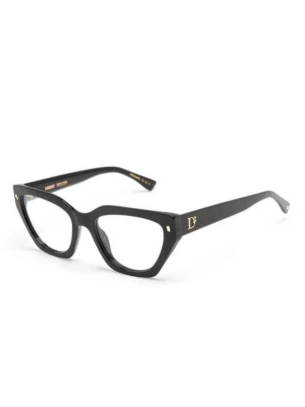 Dsquared2 Logo Lettering Cat Eye Glasses