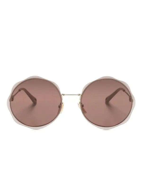 Chloé Carlina Sunglasses - Gold